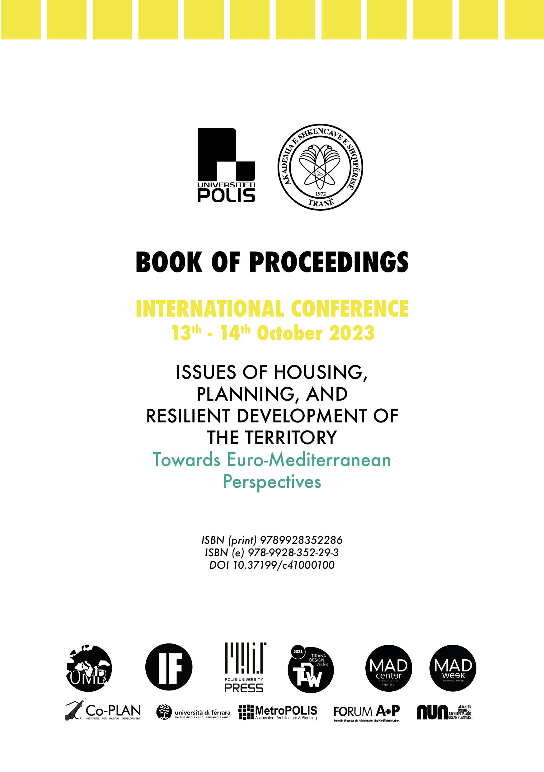Conference Proceedings: ISSUES OF HOUSING… – Polis_Press